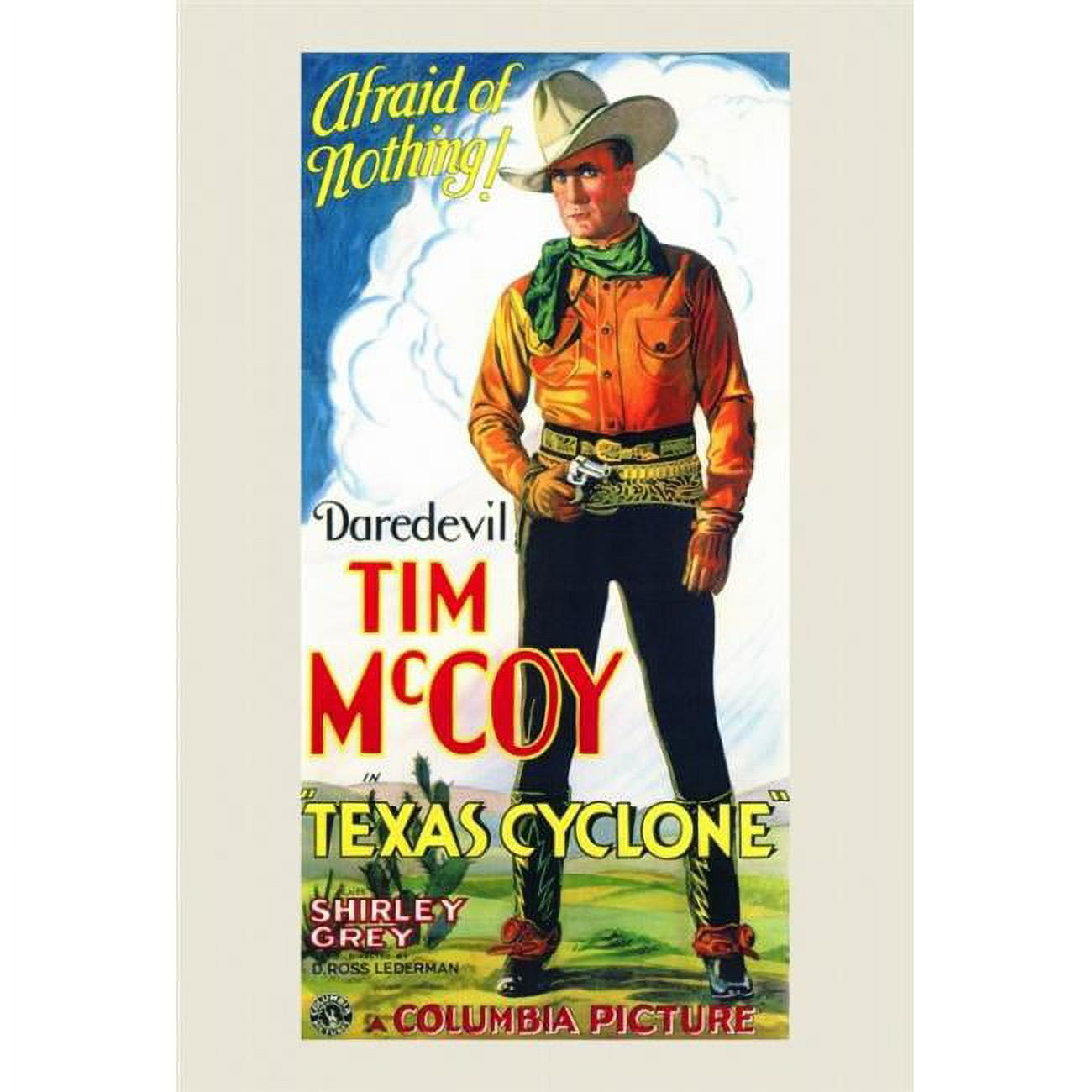 Posterazzi Texas Cyclone Movie Poster - 27 x 40 in. - Walmart.com