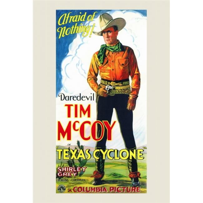 Posterazzi Texas Cyclone Movie Poster - 27 x 40 in. - Walmart.com