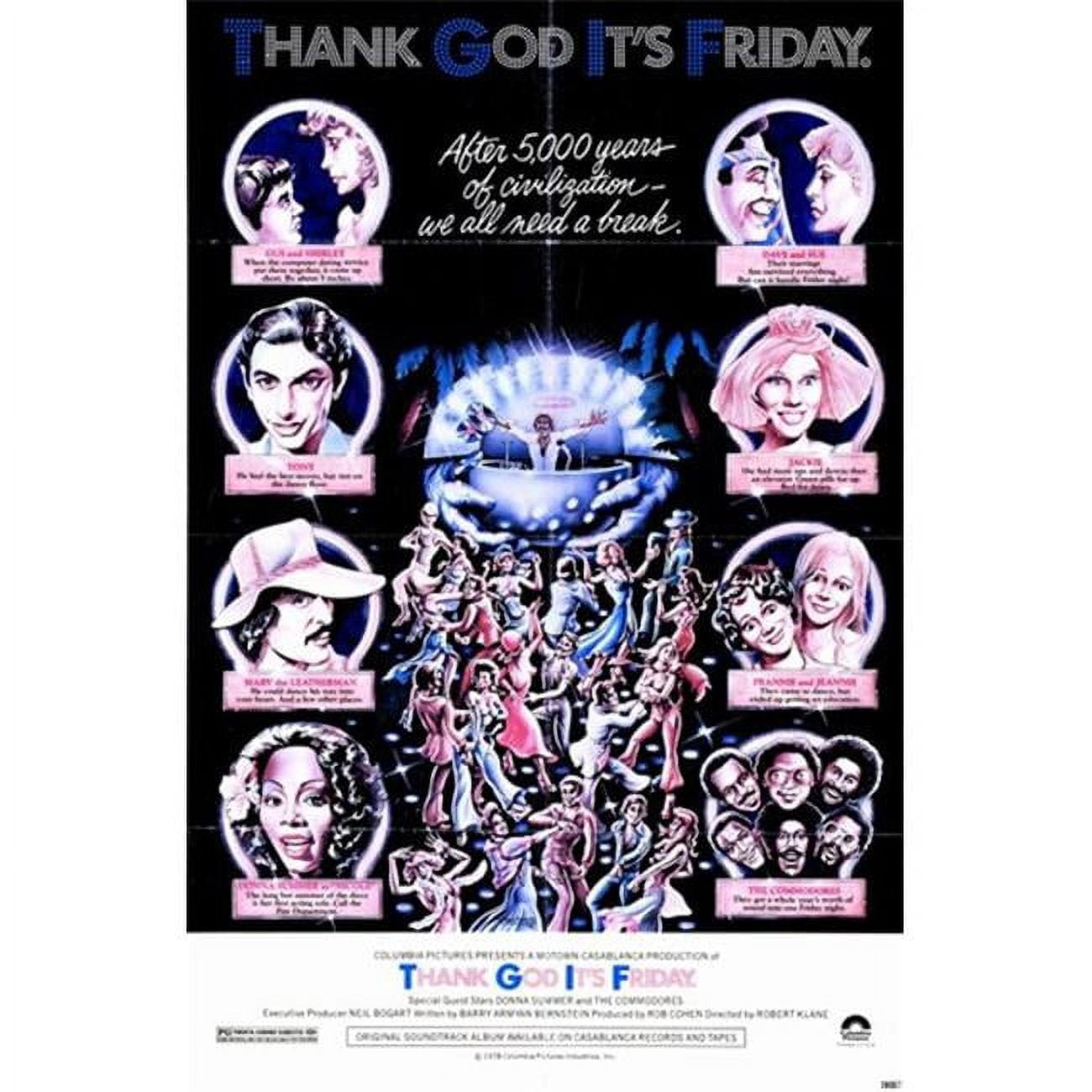 Posterazzi Thank God Its Friday Movie Poster - 11 x 17 in. - Walmart.com