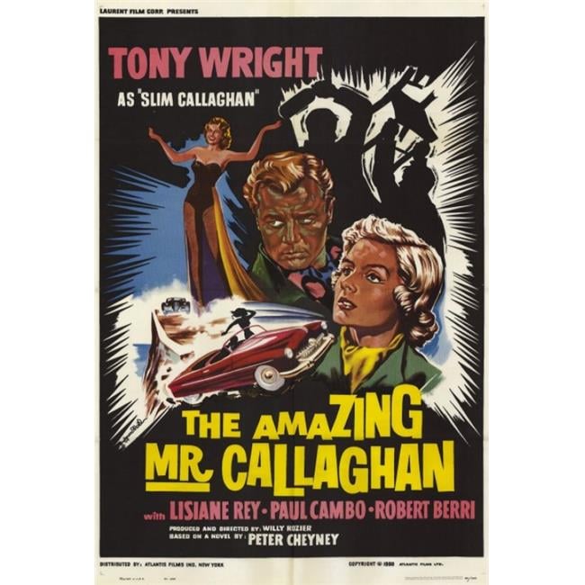 Posterazzi The Amazing Mr. Callaghan Movie Poster - 27 x 40 in ...