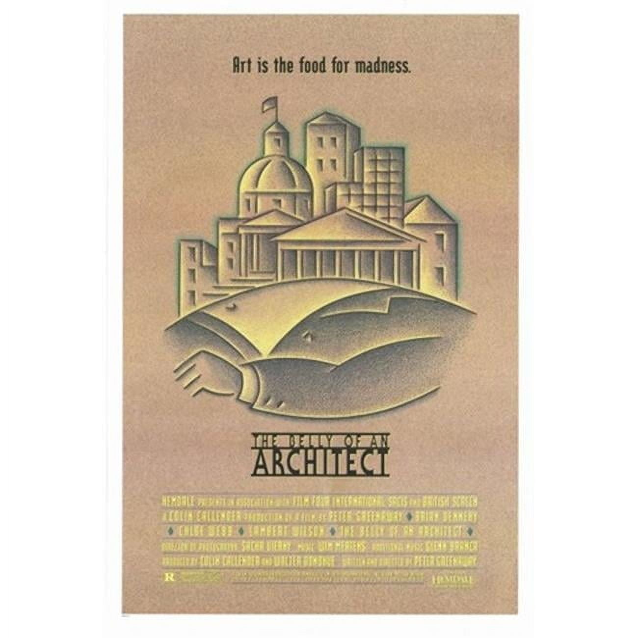 Posterazzi MOV252017 The Belly of an Architect Movie Poster - 11 x 17 ...