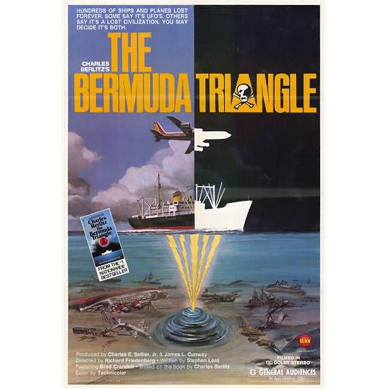 Posterazzi The Bermuda Triangle Movie Poster - 11 x 17 in. - Walmart.com