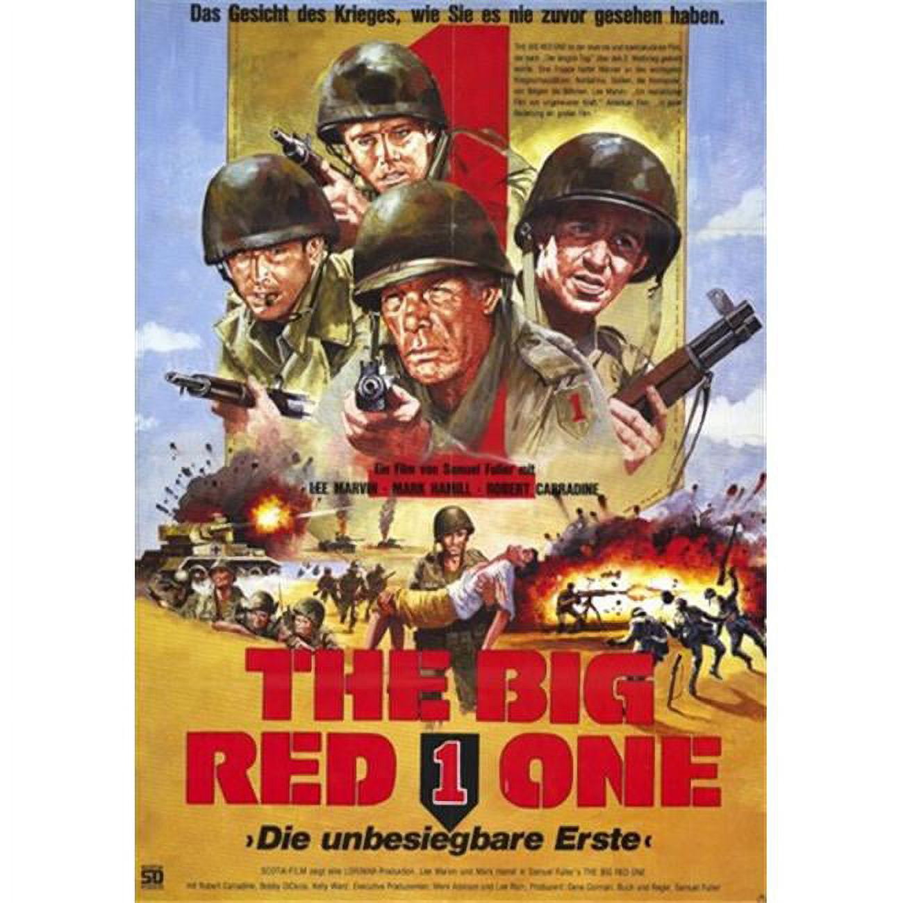 Posterazzi The Big Red One Movie Poster - 11 x 17 in. - Walmart.com
