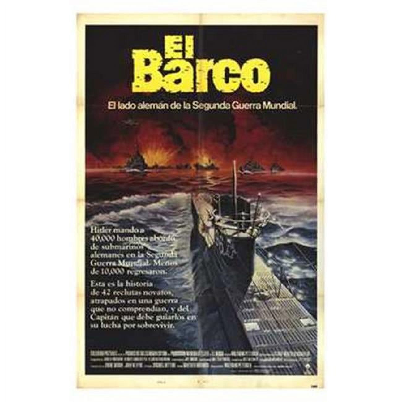 Posterazzi The Boat Movie Poster - 11 x 17 in. - Walmart.com