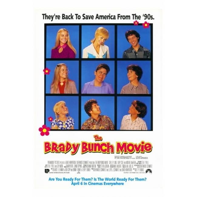 Posterazzi The Brady Bunch Movie Poster - 11 x 17 in. - Walmart.com