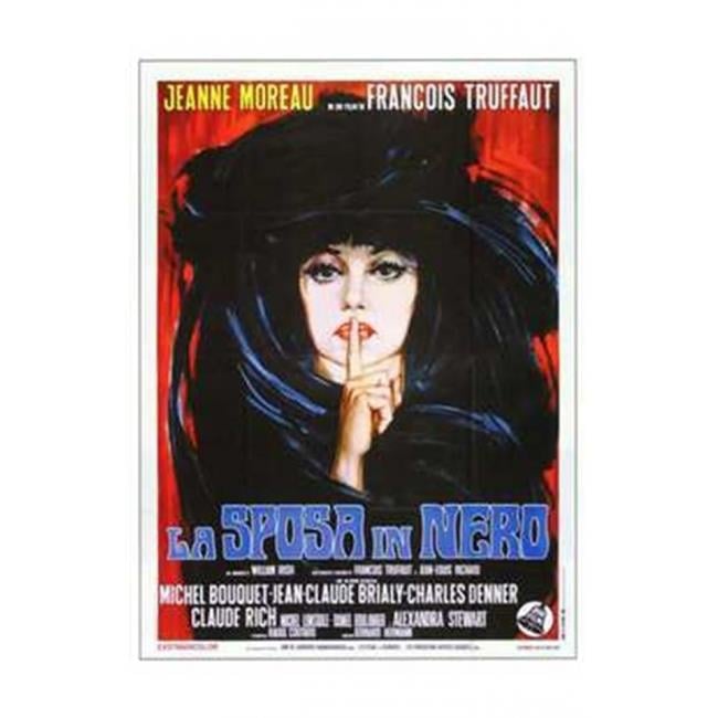 Posterazzi The Bride Wore Black Movie Poster - 11 x 17 in. - Walmart.com