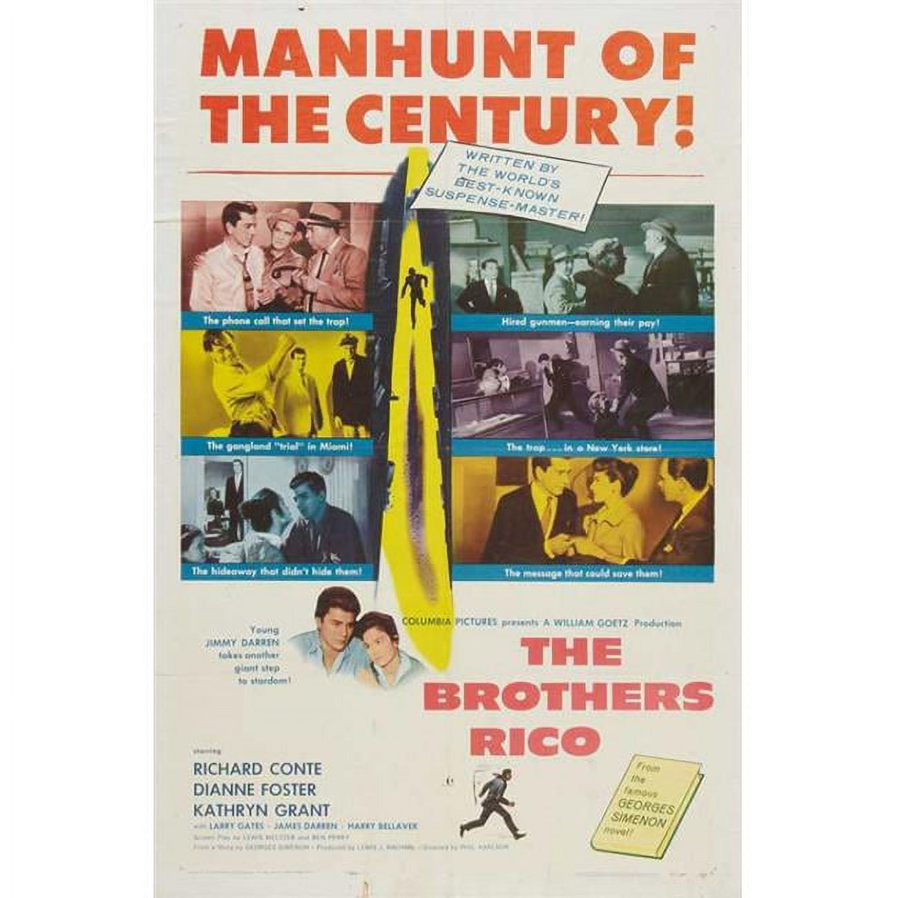 Posterazzi The Brothers Rico Movie Poster - 27 x 40 in. - Walmart.com