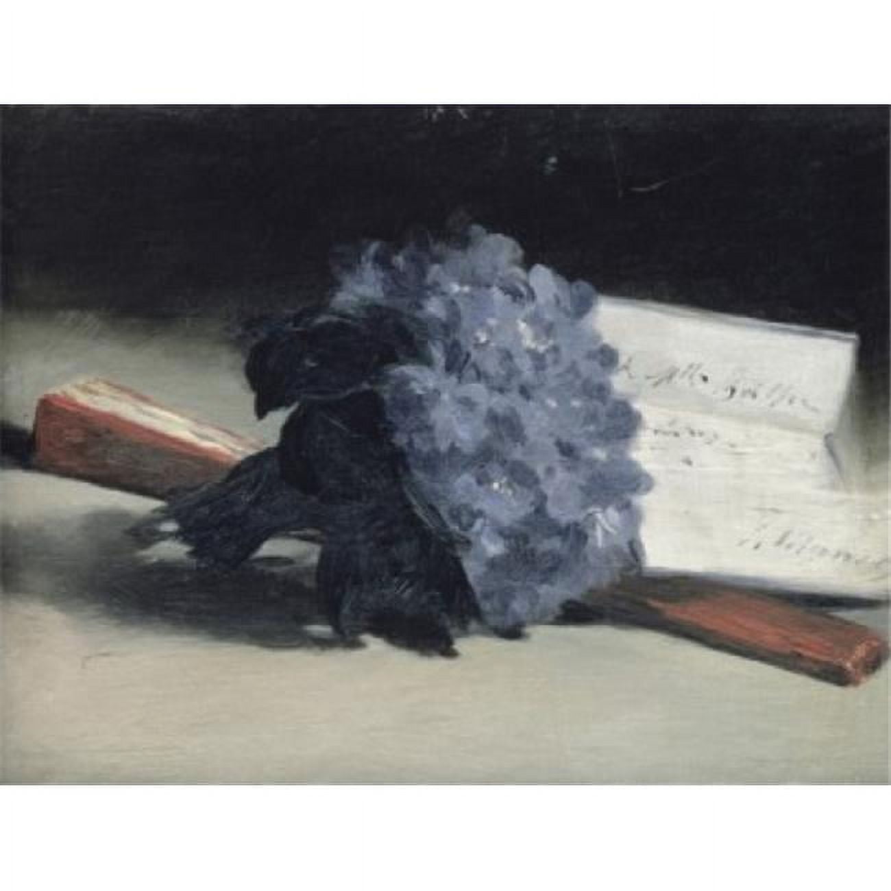 Posterazzi The Bunch of Violets 1872 Edouard Manet 1832-1883 French Oil ...