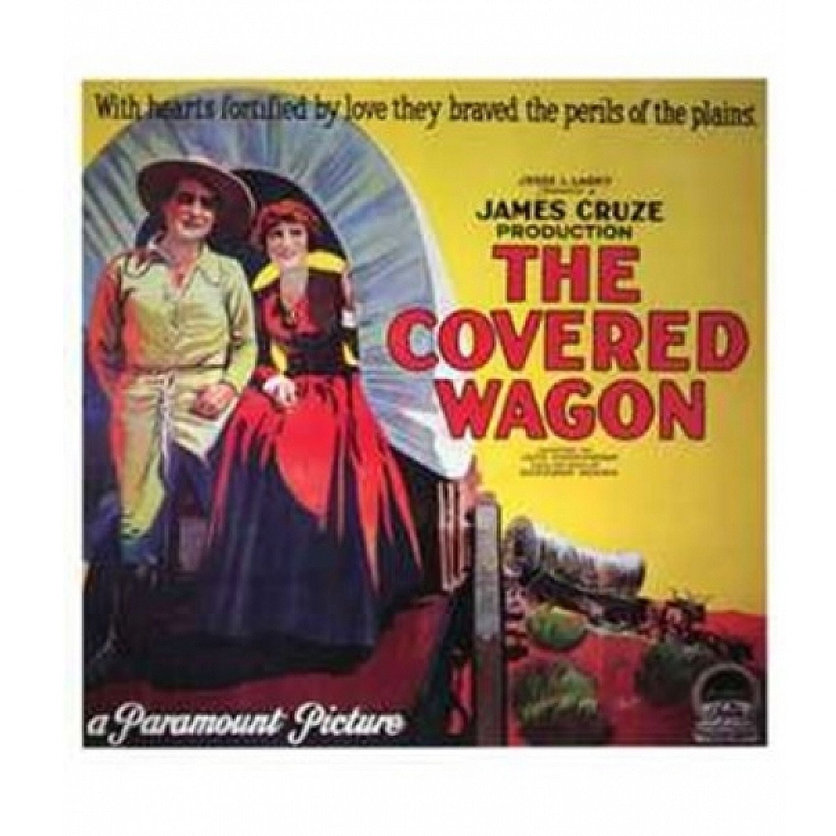 Posterazzi MOV197405 The Covered Wagon Movie Poster - 11 x 17 in ...