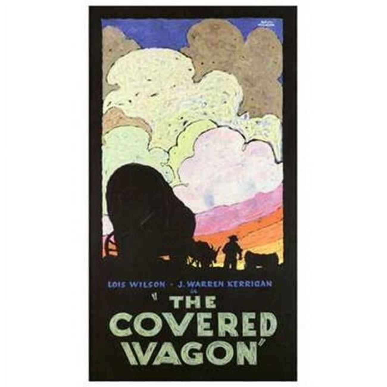 Posterazzi The Covered Wagon Movie Poster - 11 x 17 in. - Walmart.com