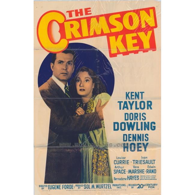 Posterazzi The Crimson Key Movie Poster - 27 x 40 in. - Walmart.com