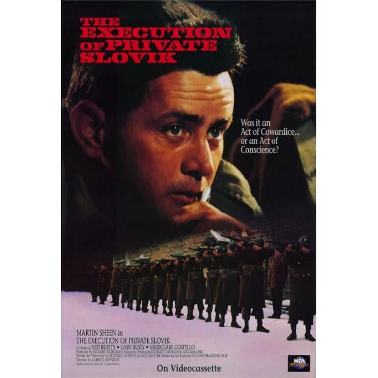 Posterazzi The Execution of Private Slovik Movie Poster - 27 x 40 in. - Walmart.com