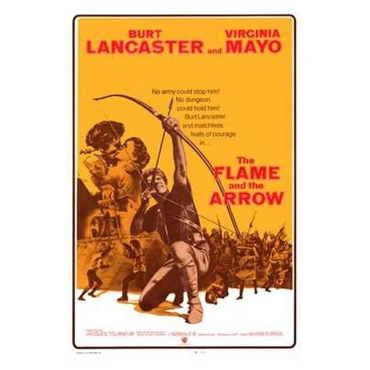 Posterazzi The Flame & the Arrow Movie Poster - 11 x 17 in. - Walmart.com