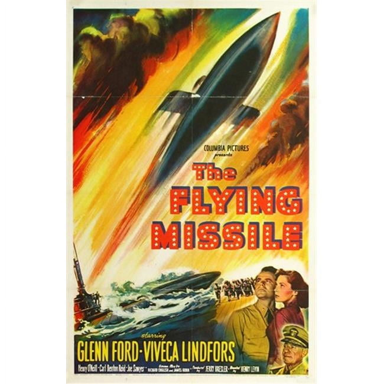 Posterazzi The Flying Missile Movie Poster - 11 x 17 in. - Walmart.com
