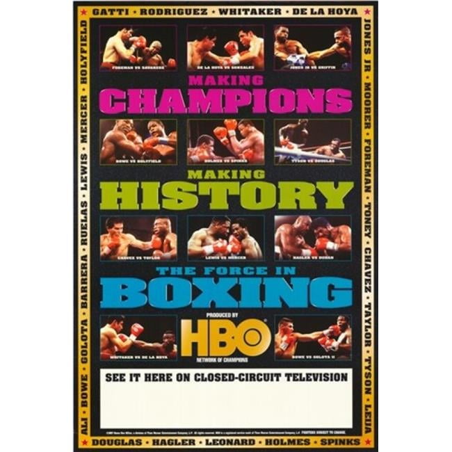 Posterazzi The Force in Boxing Movie Poster - 11 x 17 in. - Walmart.com