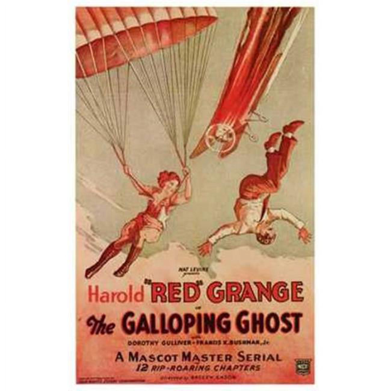 Posterazzi The Galloping Ghost Movie Poster - 11 x 17 in. - Walmart.com