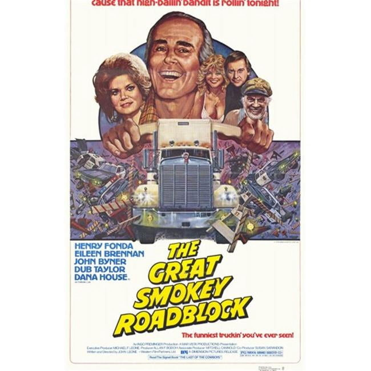 Posterazzi The Great Smokey Roadblock Movie Poster - 11 x 17 in ...