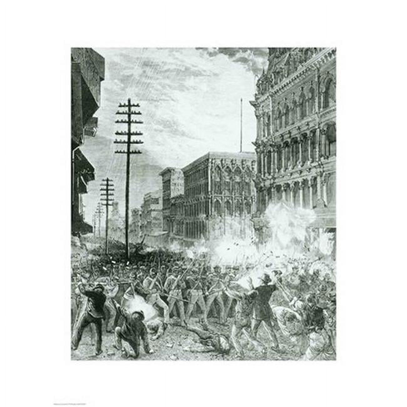 Posterazzi The Great Strike The Sixth Maryland Regiment Fighting Its