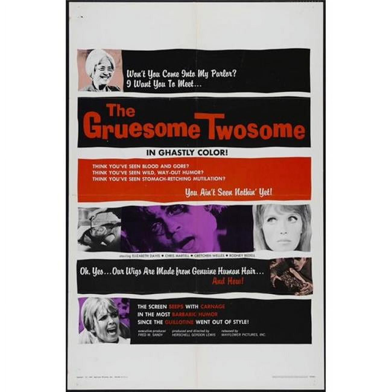 Posterazzi The Gruesome Twosome Movie Poster - 27 x 40 in. - Walmart.com