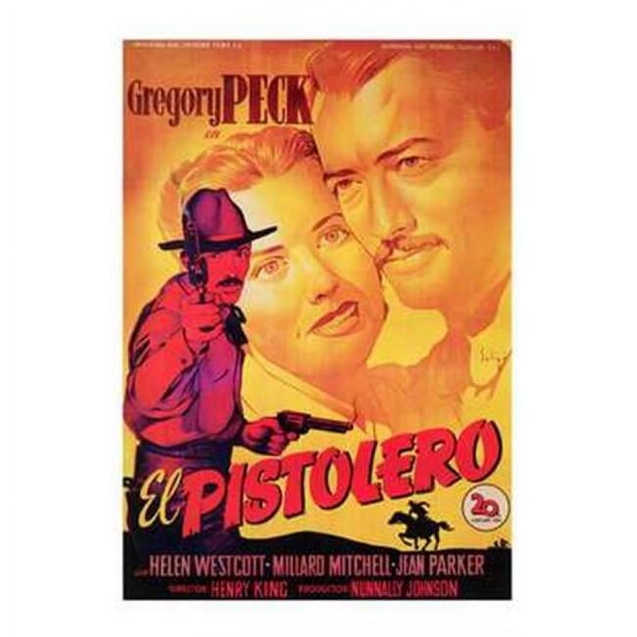 Posterazzi The Gunfighter Movie Poster - 11 x 17 in. - Walmart.com