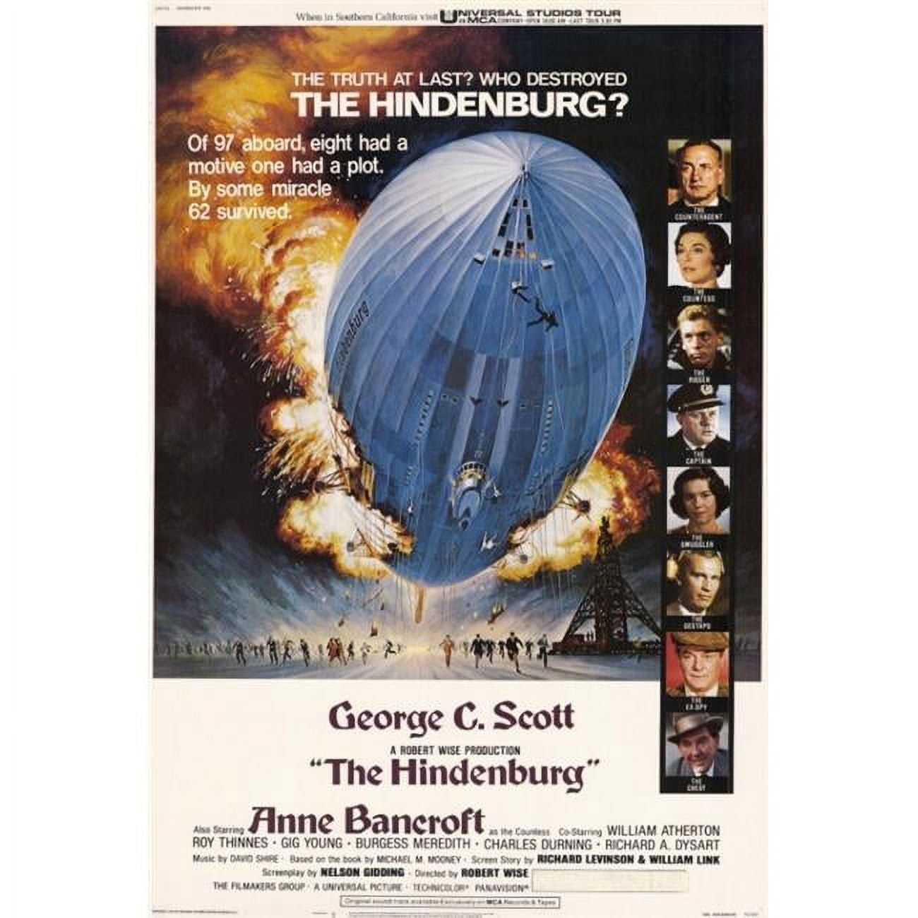 Posterazzi The Hindenburg Movie Poster - 27 x 40 in. - Walmart.com