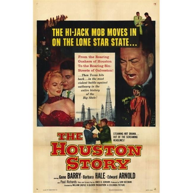 Posterazzi The Houston Story Movie Poster - 11 x 17 in. - Walmart.com