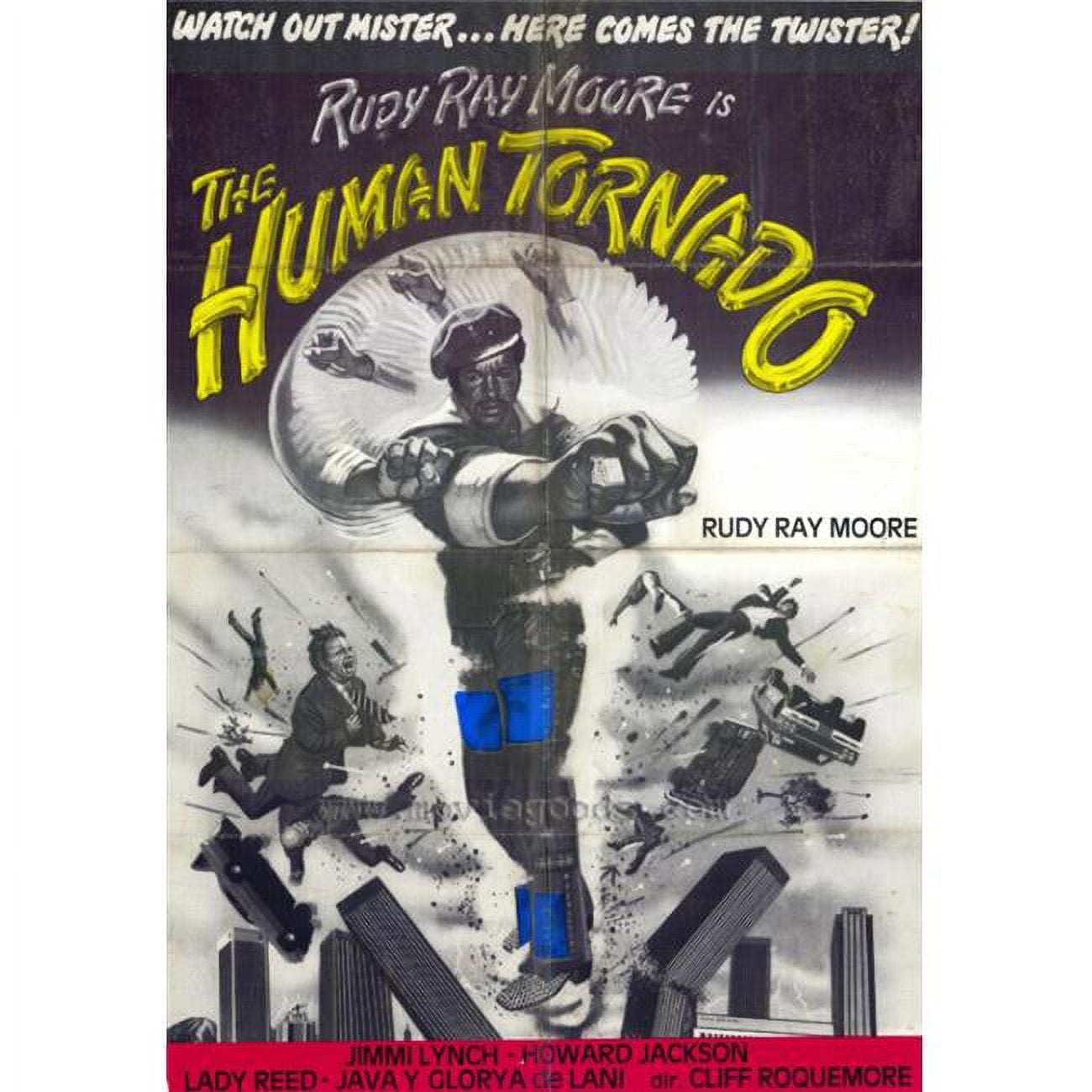Posterazzi The Human Tornado Movie Poster - 27 x 40 in. - Walmart.com