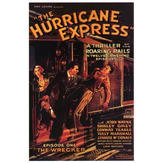 Posterazzi The Hurricane Express Movie Poster - 27 x 40 in. - Walmart.com