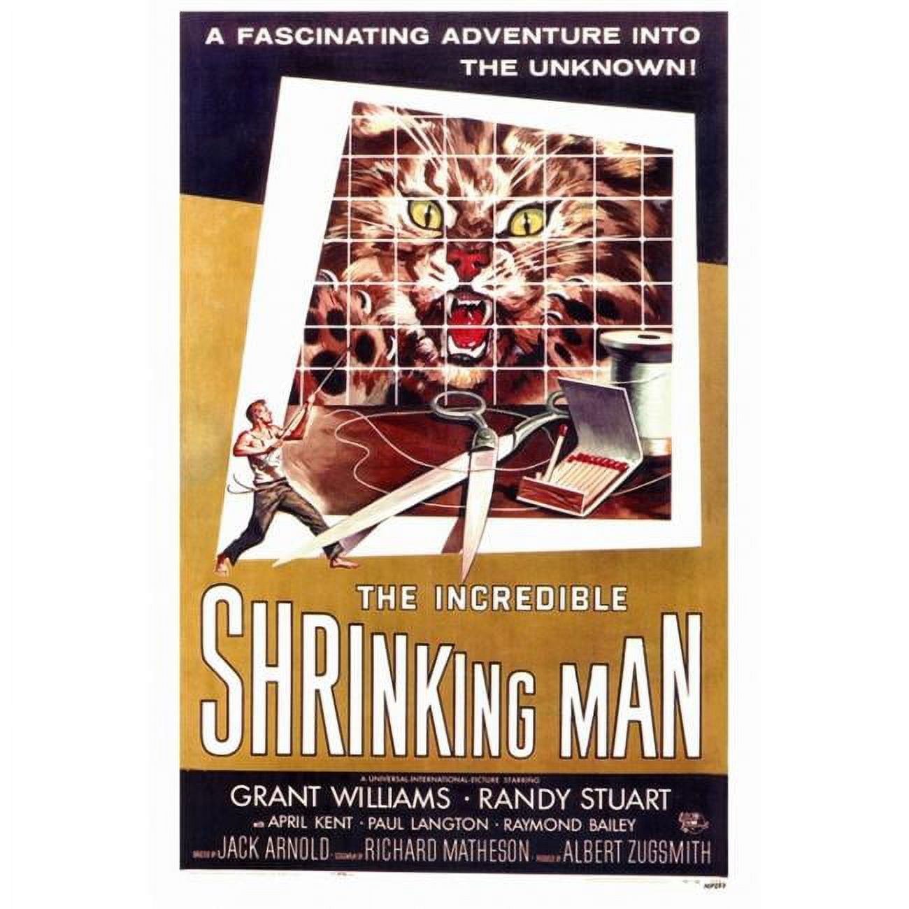 Posterazzi The Incredible Shrinking Man Movie Poster - 27 x 40 in ...