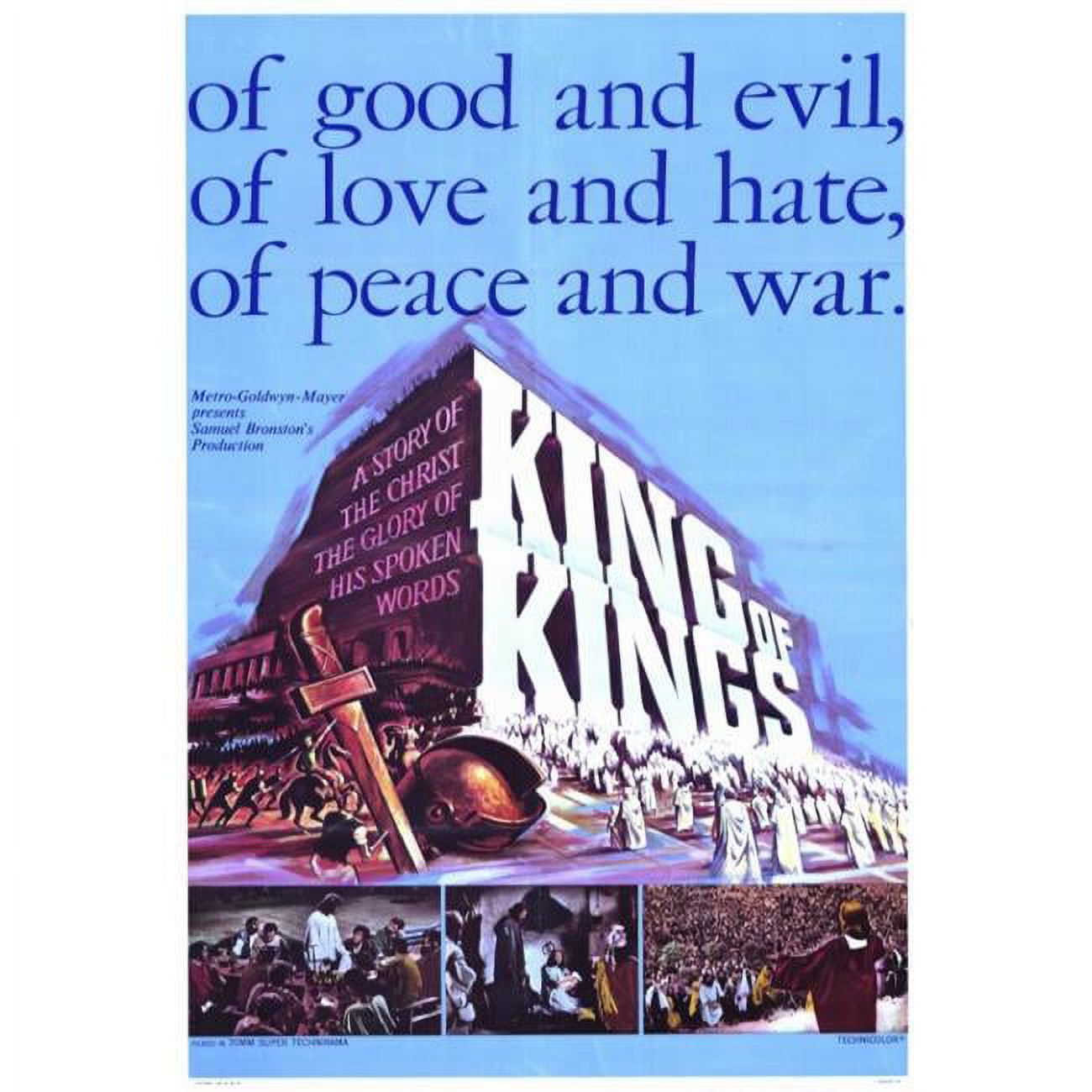 Posterazzi The King of Kings Movie Poster - 27 x 40 in. - Walmart.com