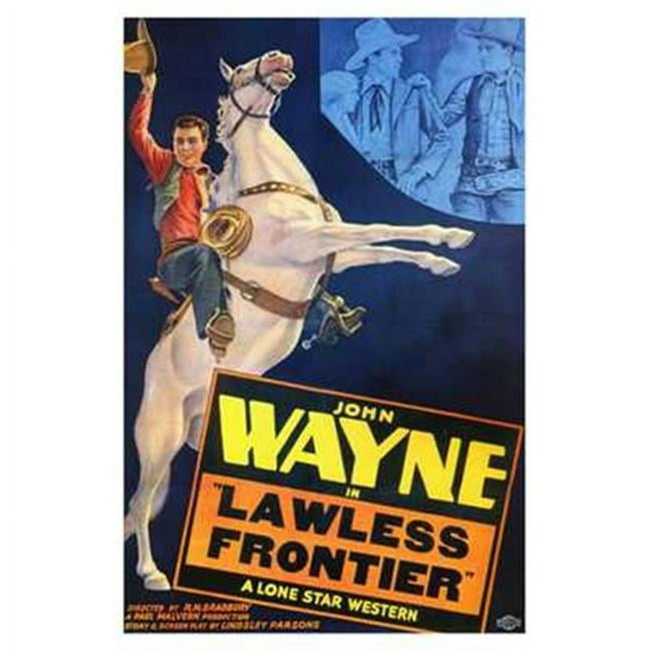 Posterazzi The Lawless Frontier Movie Poster - 11 x 17 in. - Walmart.com
