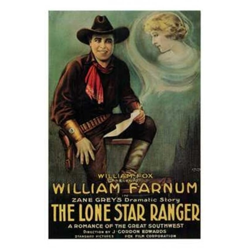 Posterazzi MOV200029 The Lone Star Ranger Movie Poster - 11 x 17 in ...