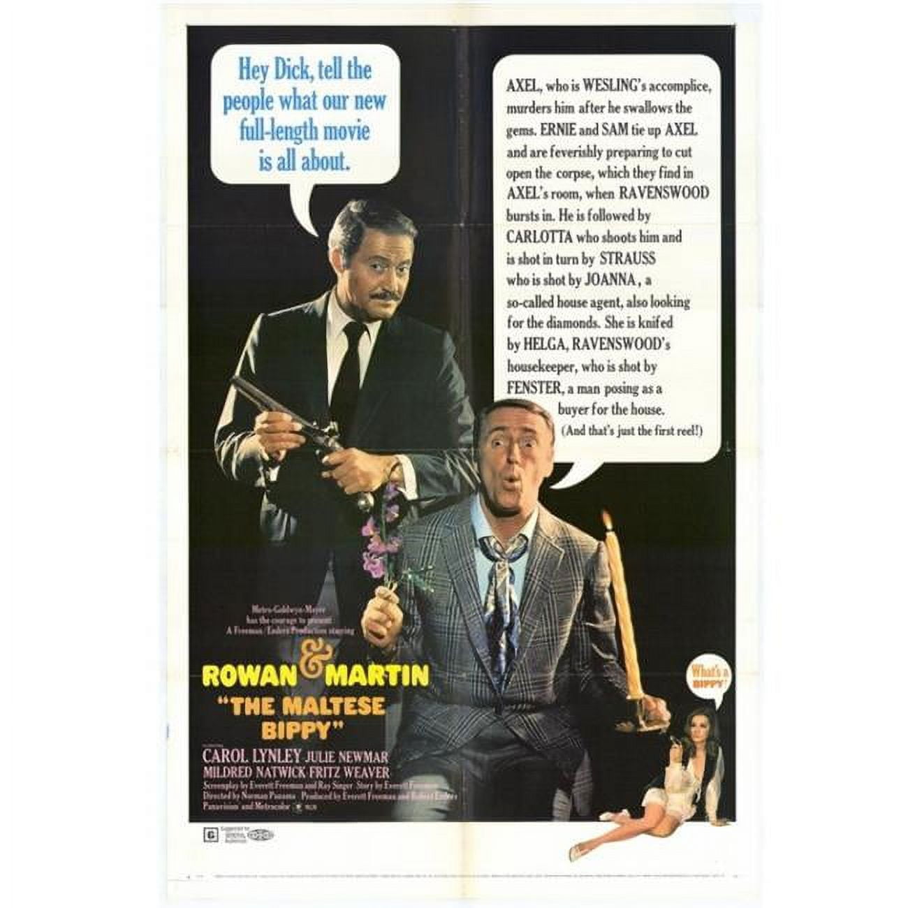 Posterazzi The Maltese Bippy Movie Poster - 27 x 40 in. - Walmart.com