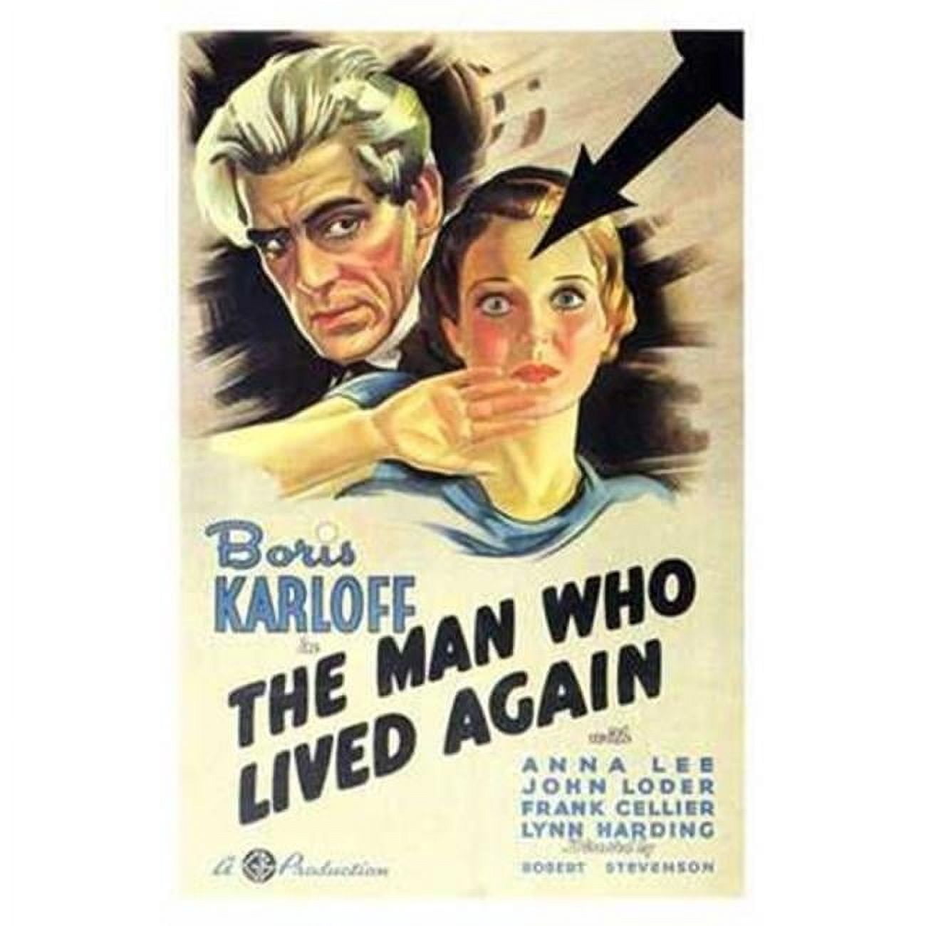Posterazzi The Man Who Lived Again Movie Poster - 11 x 17 in. - Walmart.com