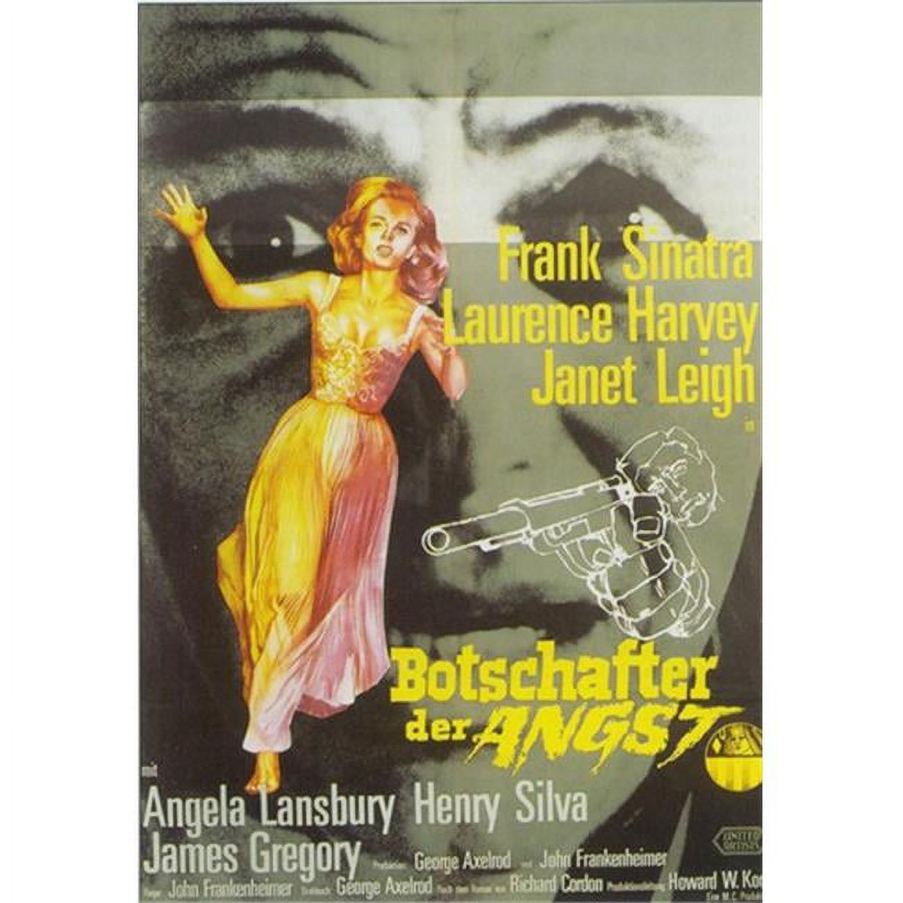 Posterazzi The Manchurian Candidate Movie Poster - 11 x 17 in ...