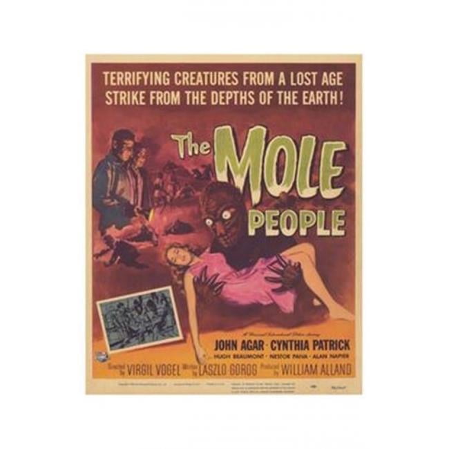 Posterazzi The Mole People Movie Poster - 11 x 17 in. - Walmart.com