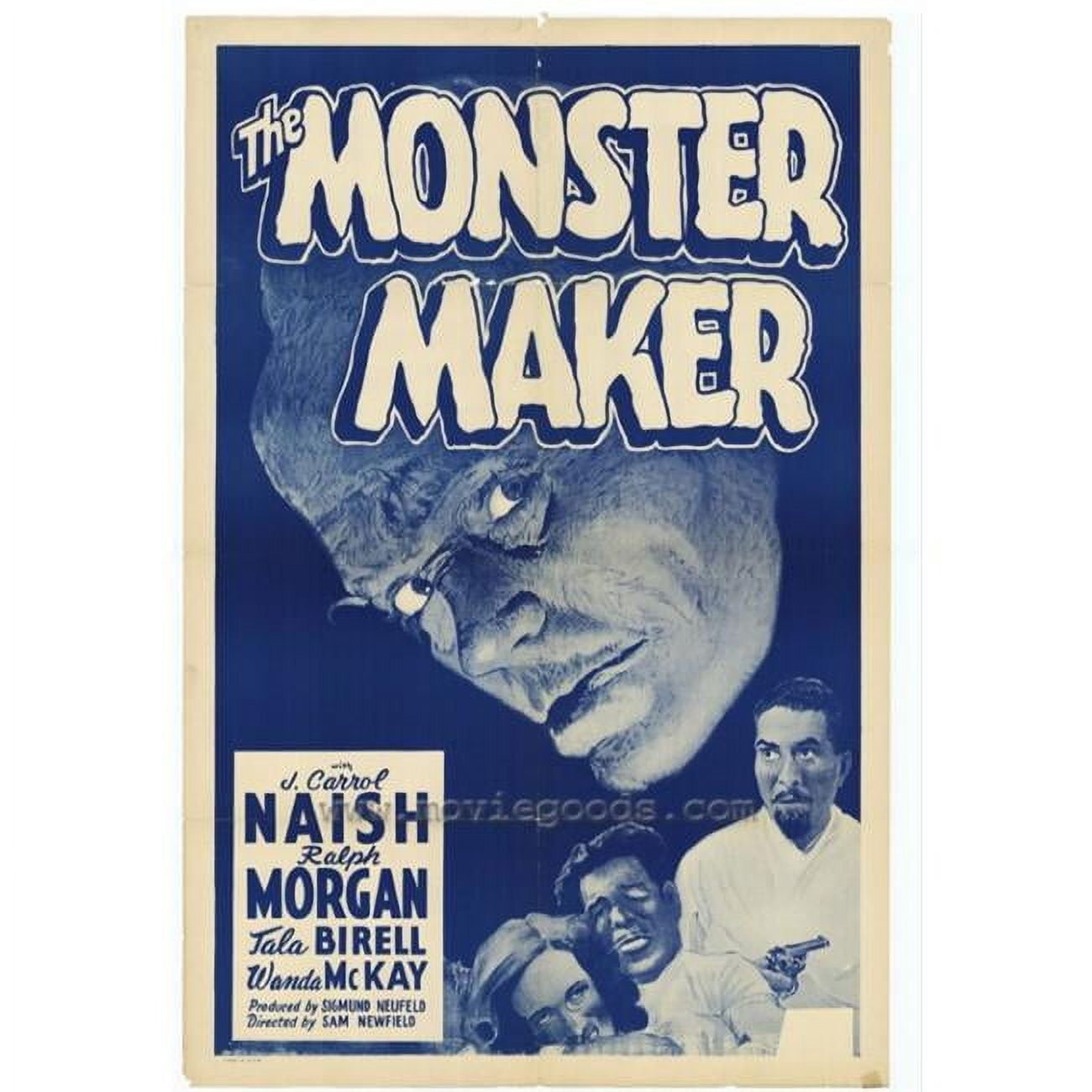 Posterazzi The Monster Maker Movie Poster - 27 x 40 in. - Walmart.com