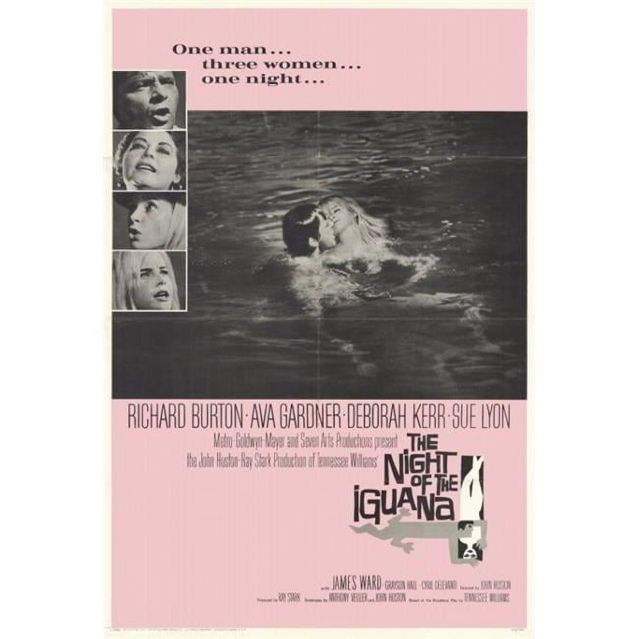 Posterazzi The Night of the Iguana Movie Poster - 27 x 40 in. - Walmart.com