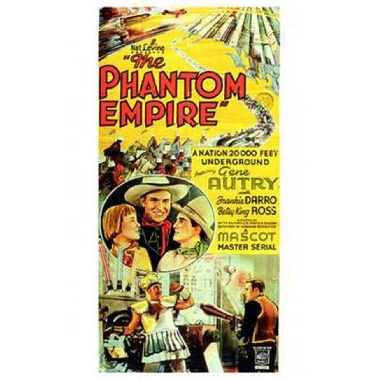 Posterazzi The Phantom Empire Movie Poster - 11 x 17 in. - Walmart.com