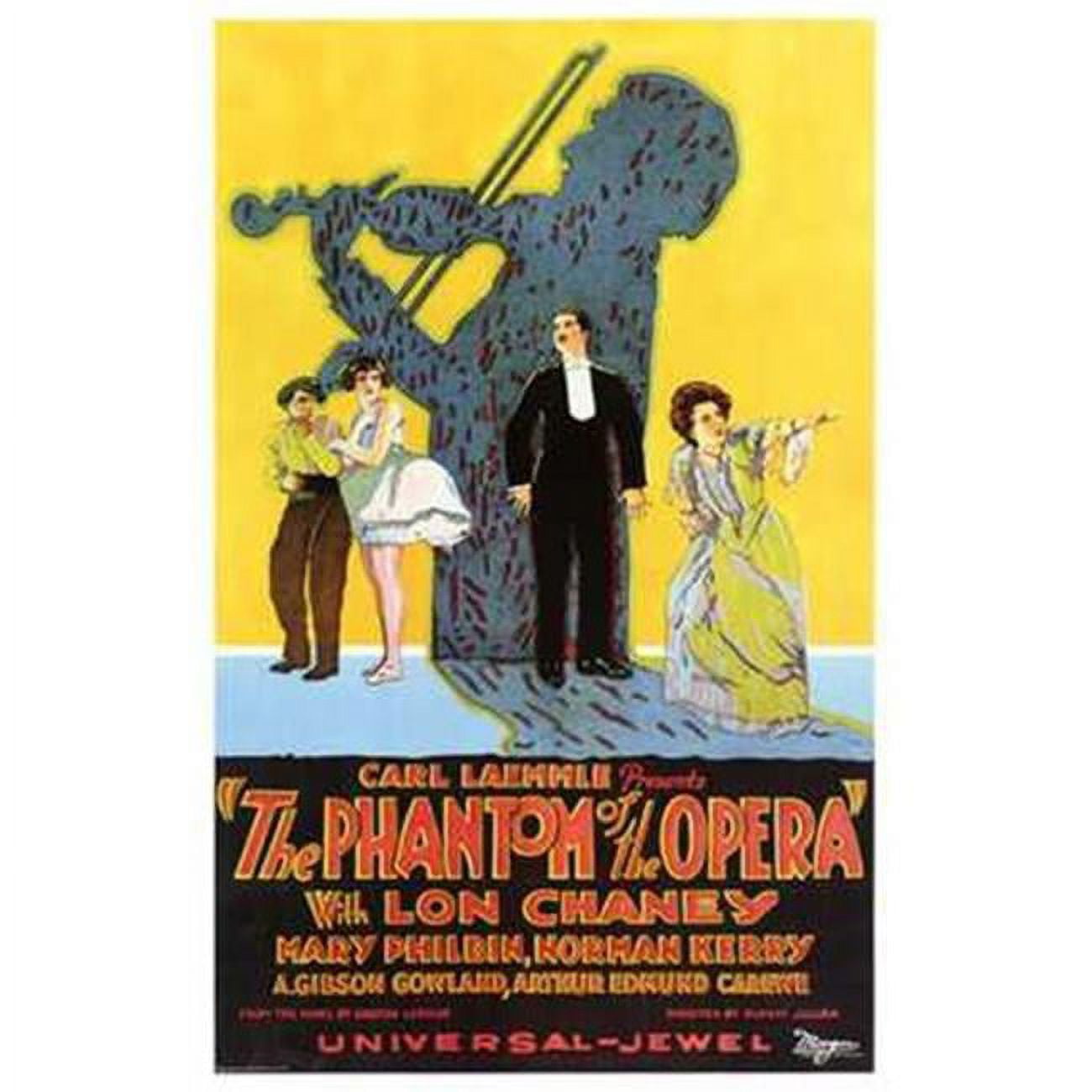 Posterazzi The Phantom of the Opera Movie Poster - 11 x 17 in ...