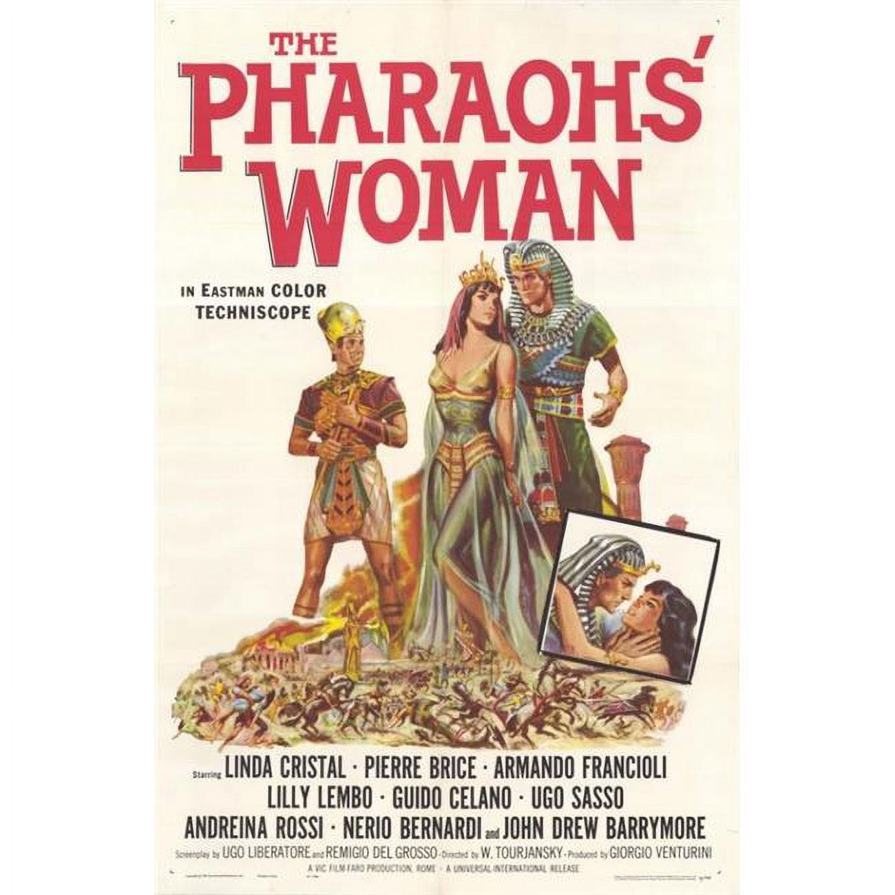 Posterazzi The Pharaohs Woman Movie Poster - 27 x 40 in. - Walmart.com