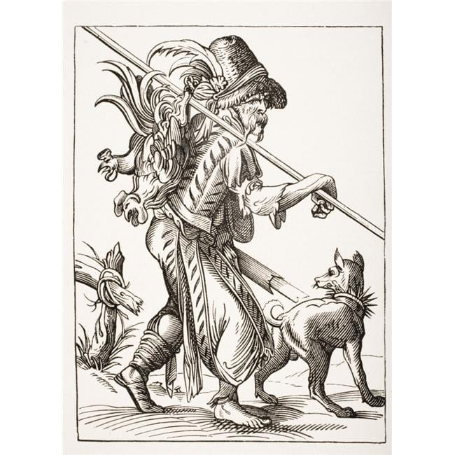 Posterazzi The Poulterer 19th Century Copy of 16th Century Illustration ...