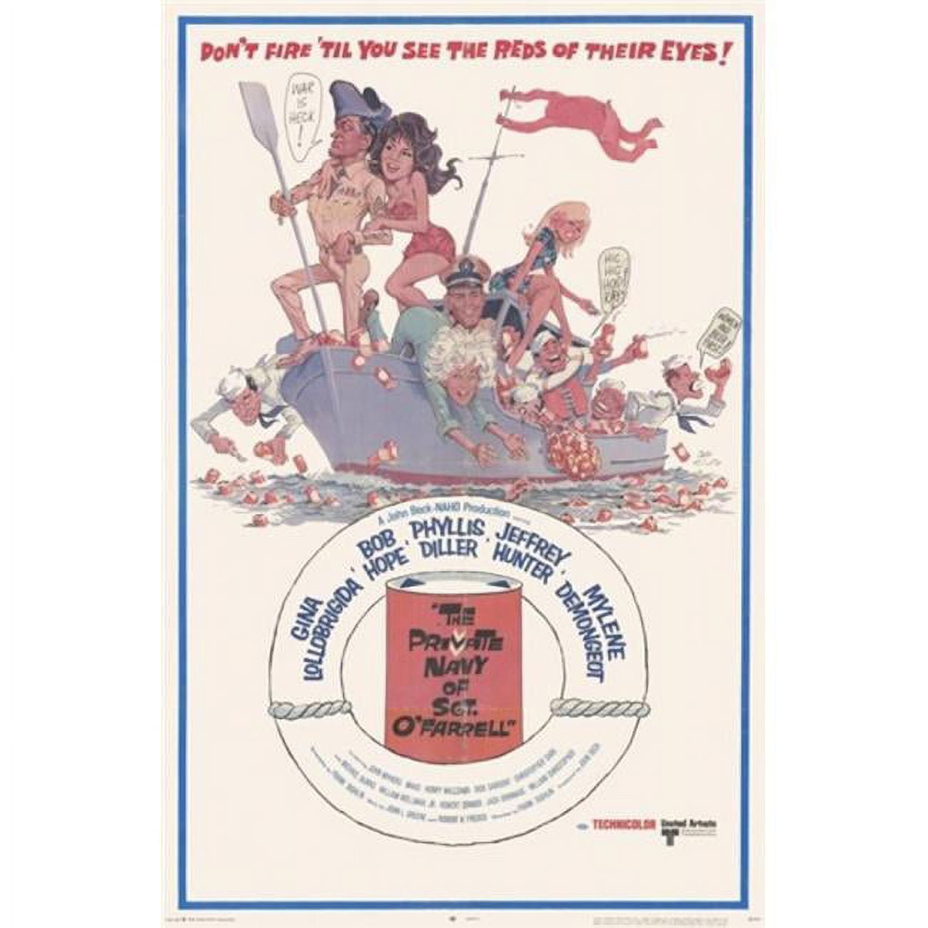 Posterazzi The Private Navy of Sgt. O Farrell Movie Poster - 11 x 17 in ...