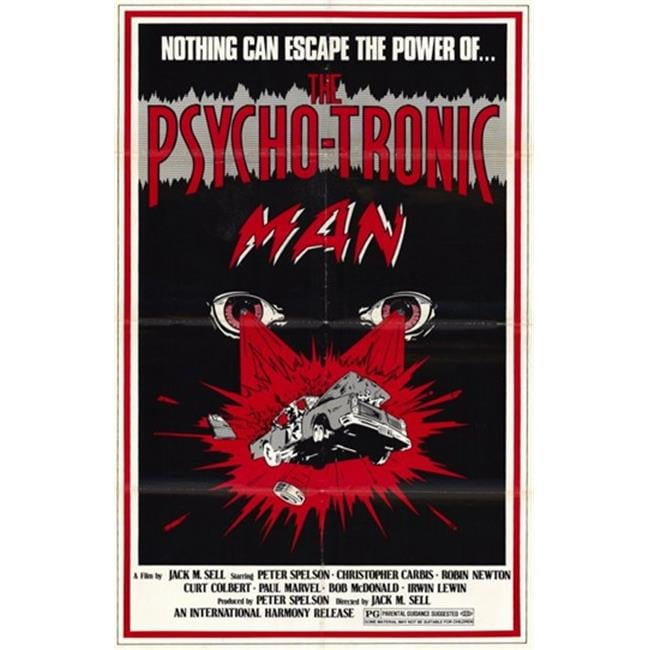 Posterazzi The Psycho-Tronic Man Movie Poster - 11 x 17 in. - Walmart.com