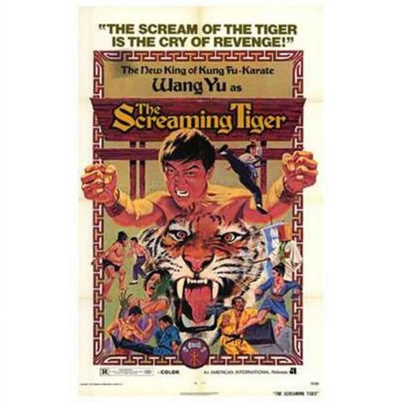 Posterazzi The Screaming Tiger Movie Poster - 11 x 17 in. - Walmart.com