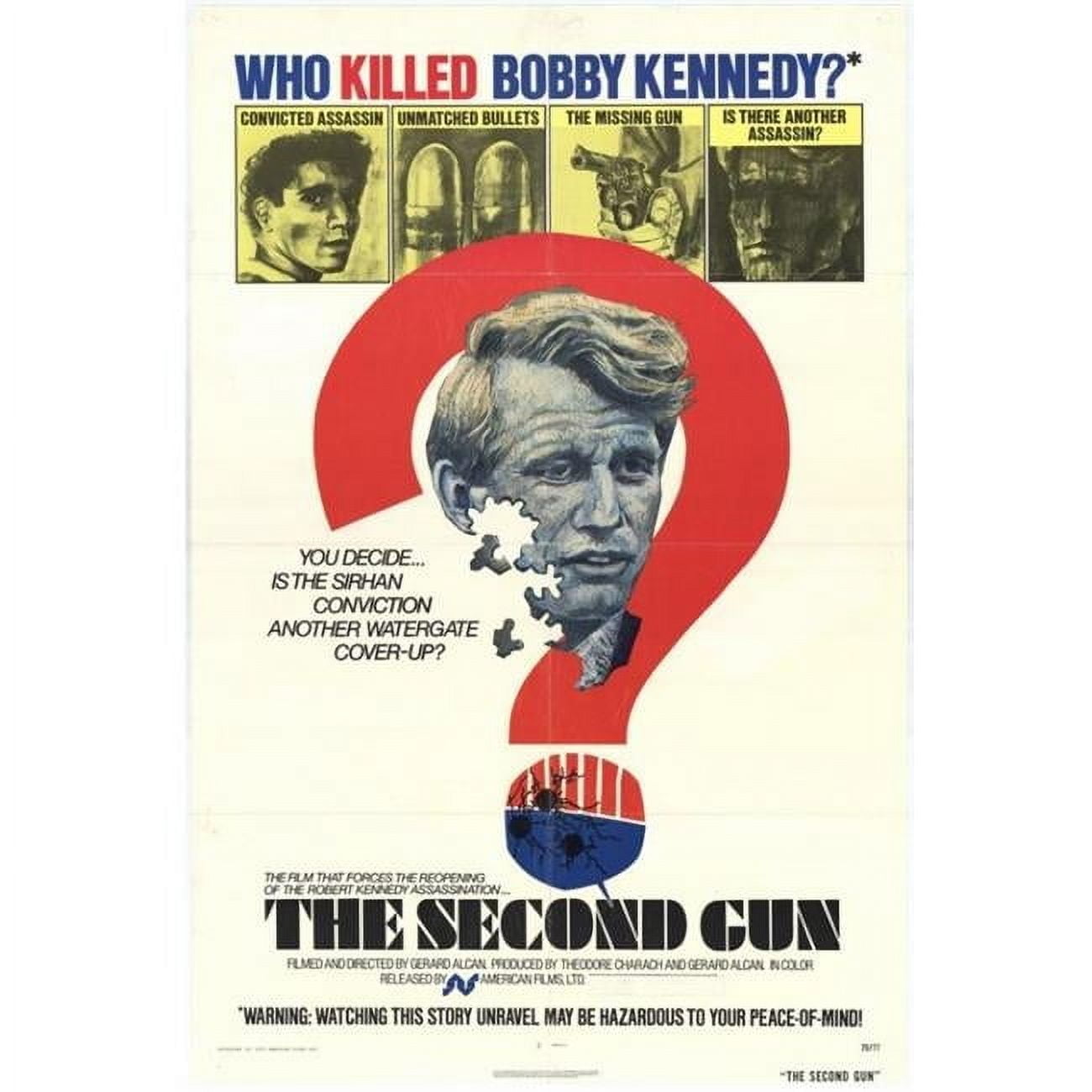 Posterazzi The Second Gun Movie Poster - 27 x 40 in. - Walmart.com