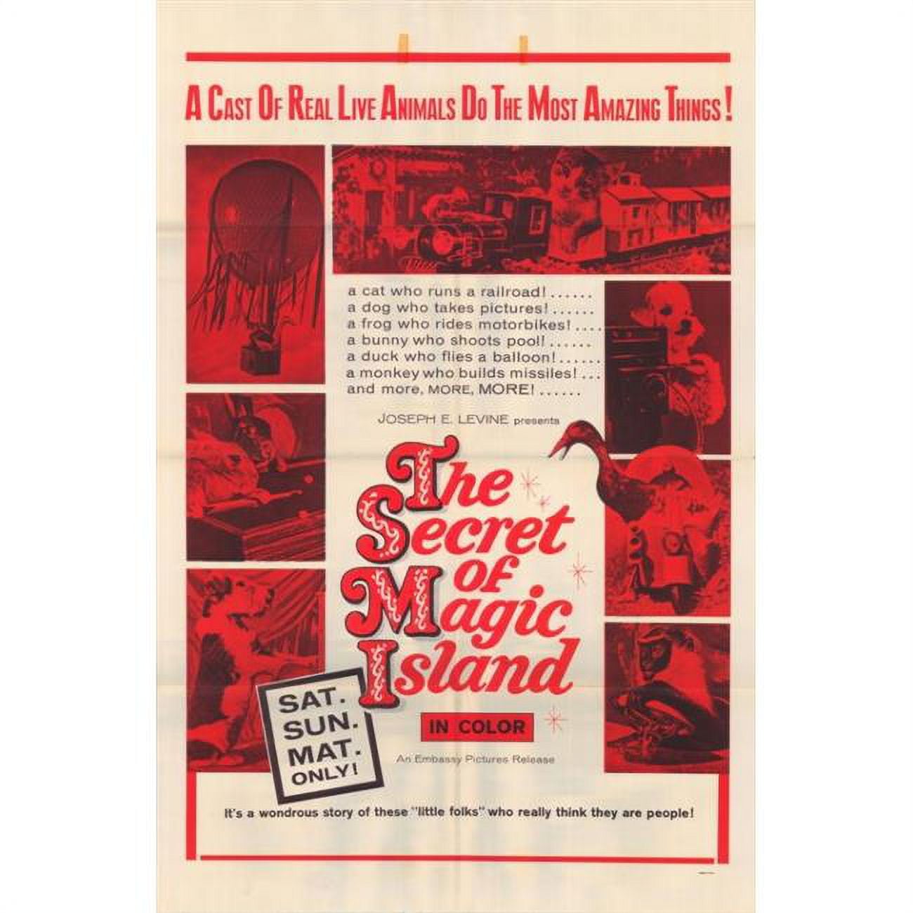 Posterazzi The Secret of Magic Island Movie Poster - 27 x 40 in ...