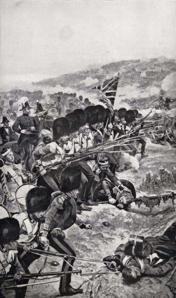 Posterazzi The Storming of The Great Redoubt At The Battle of The Alma September 20 1854 Poster ...