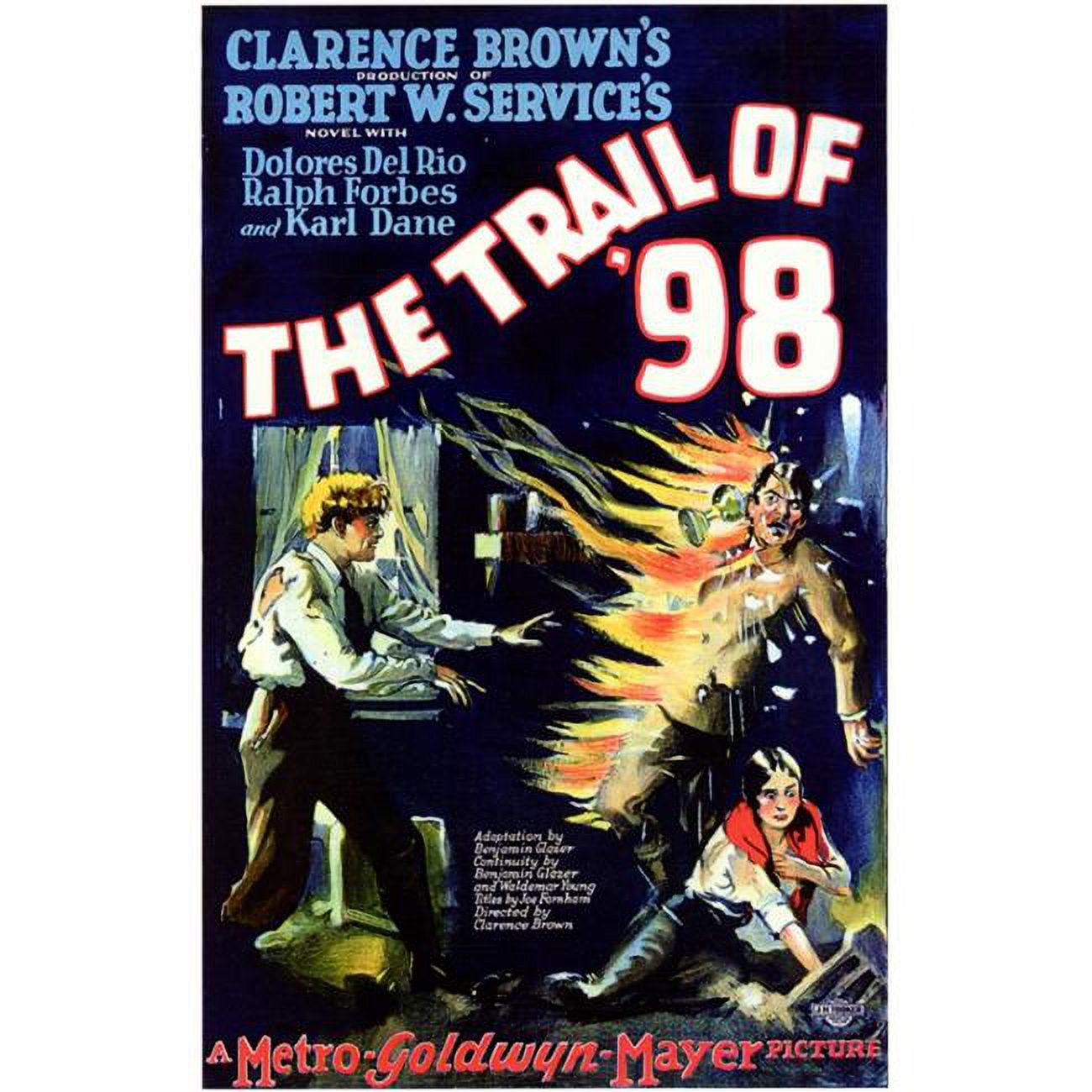 Posterazzi The Trail of 98 Movie Poster - 27 x 40 in. - Walmart.com