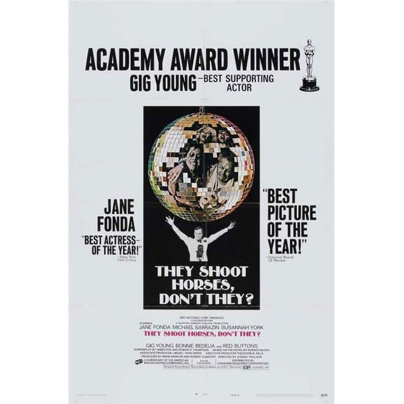 Posterazzi They Shoot Horses Dont They Movie Poster - 27 x 40 in ...